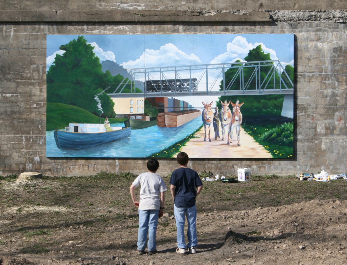 Canal corridor murals earn international audience – Canalway Trail Times